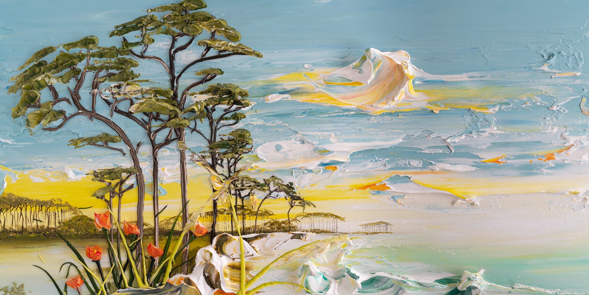 Lakescape, 48x24 – Justin Gaffrey