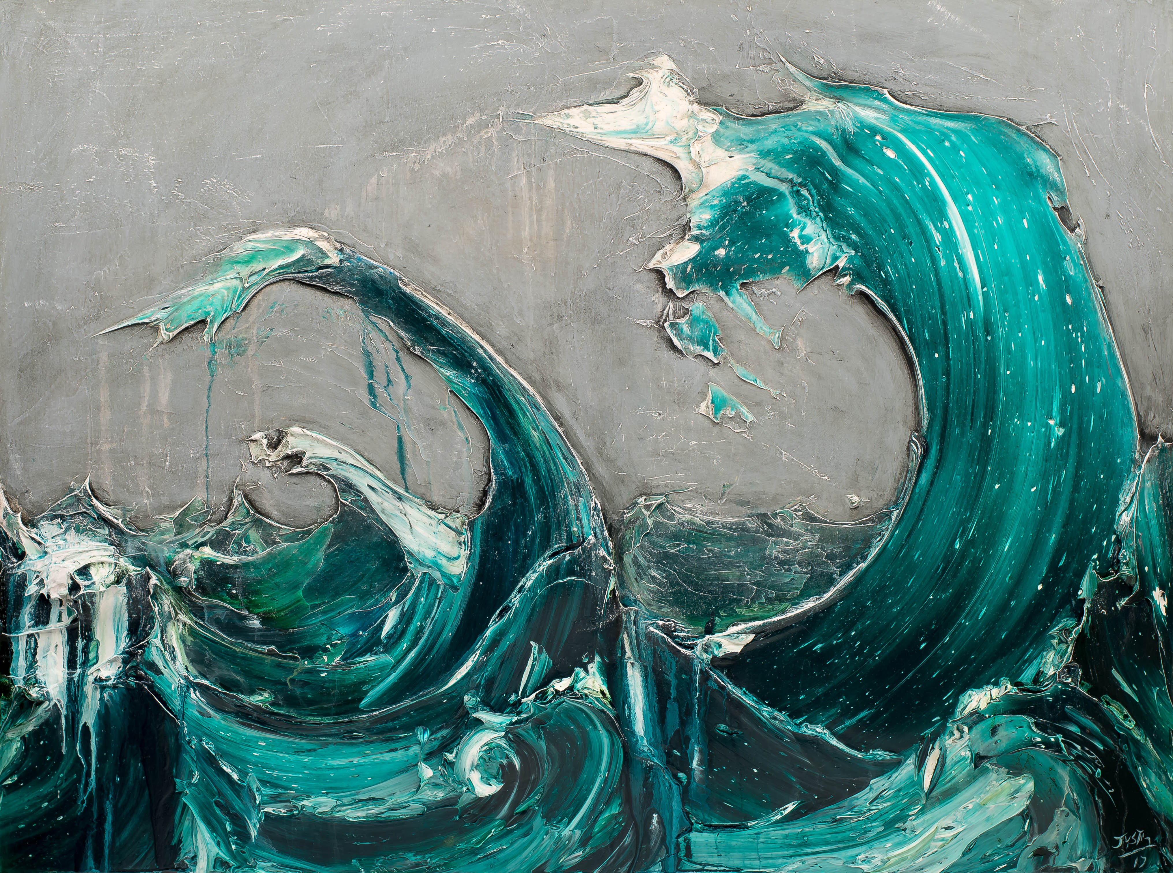 Wave, 40x30 – Justin Gaffrey